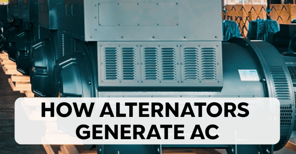 How Alternators Generate AC - Electrician U