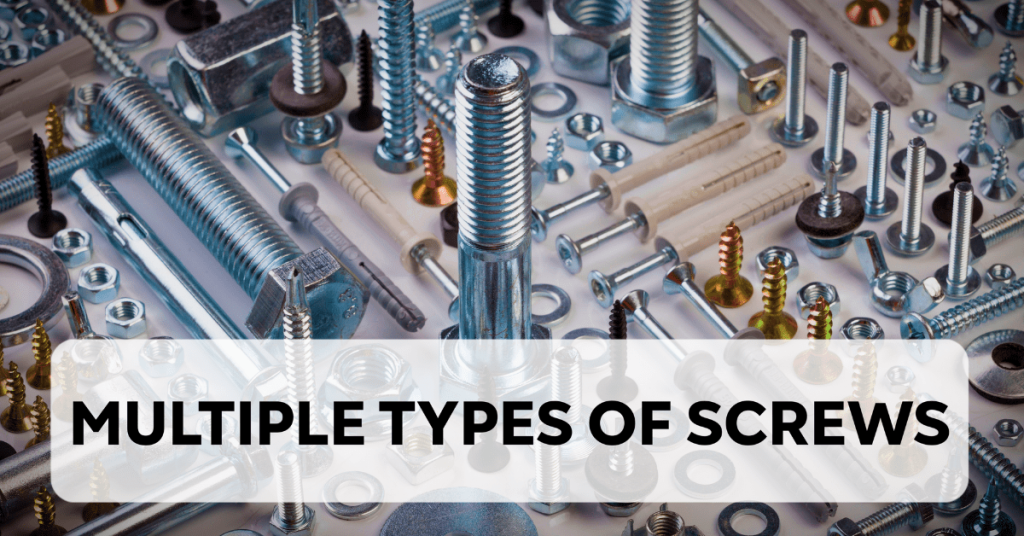 Multiple Types of Screws - Electrician U