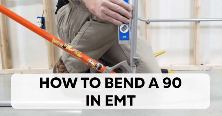 How to Bend a 90 in EMT - Electrician U