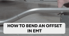 How to Bend an Offset in EMT - Electrician U