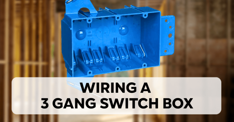 Wiring a 3-Gang Switch Box - Electrician U