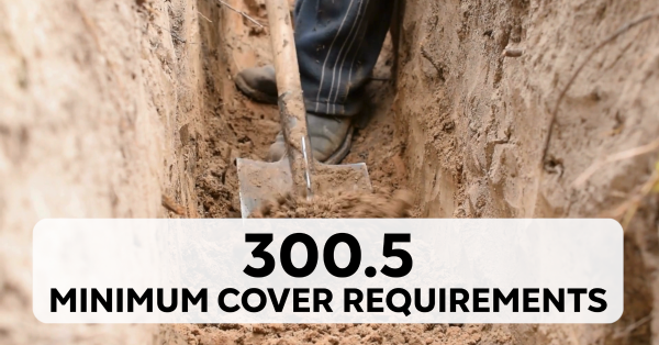 Minimum Cover Requirements 300.5 - 2023 NEC - Electrician U
