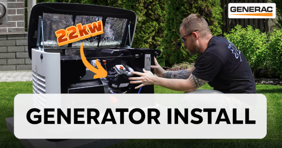 Generac Install - Electrician U